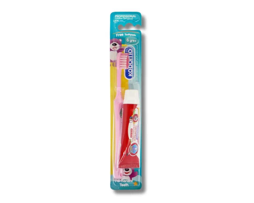 Shop Kodomo Children Toothbrush + Toothpaste (6 Years+) at Shwapno.com ...