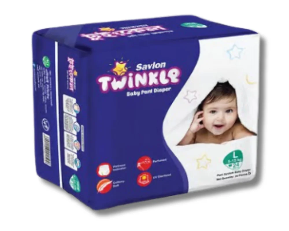 Shop Savlon Twinkle Baby Pant Diaper L 24Pcs at Shwapno.com | ঢাকা ...