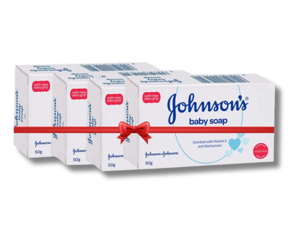 Shop Johnson's Baby Soap 50gm (Buy3 Get1 Free) India at Shwapno.com ...