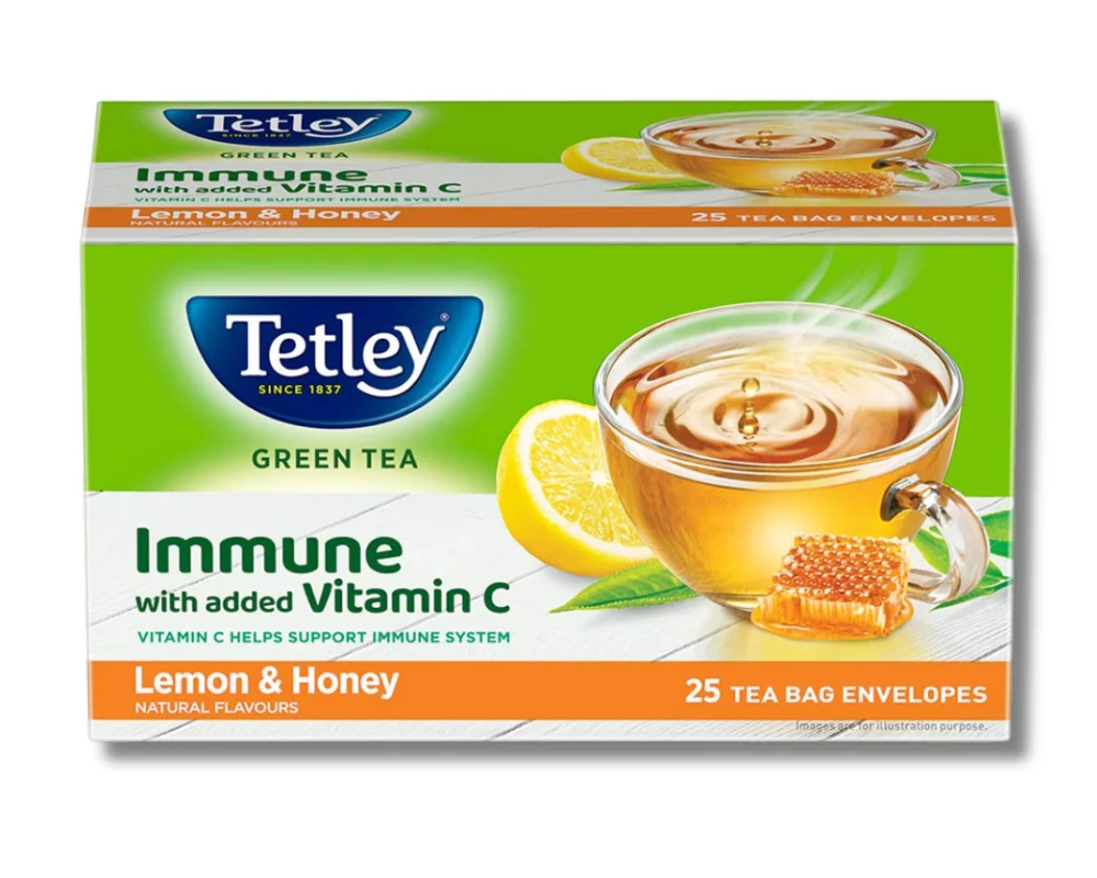 Shop Tetley Flavour Lemon & Honey (25 Tea Bag) at Shwapno.com | Shwapno ...