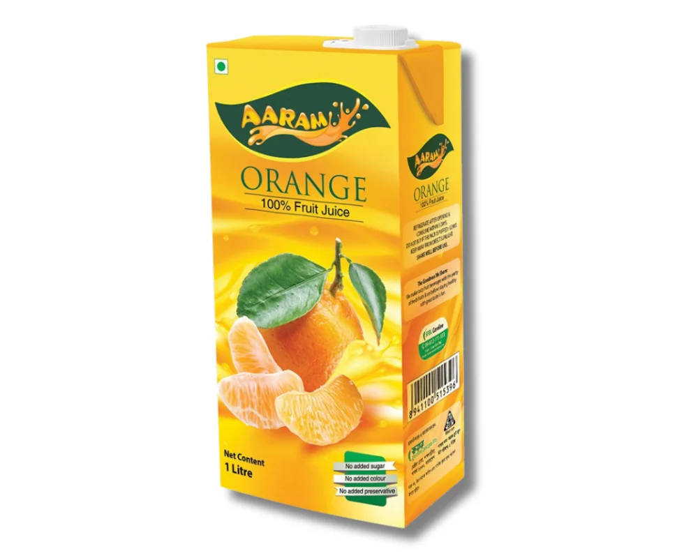 Shop Aaram Orange 100% Fruit Juice 1Ltr. at Shwapno.com | Shwapno ...