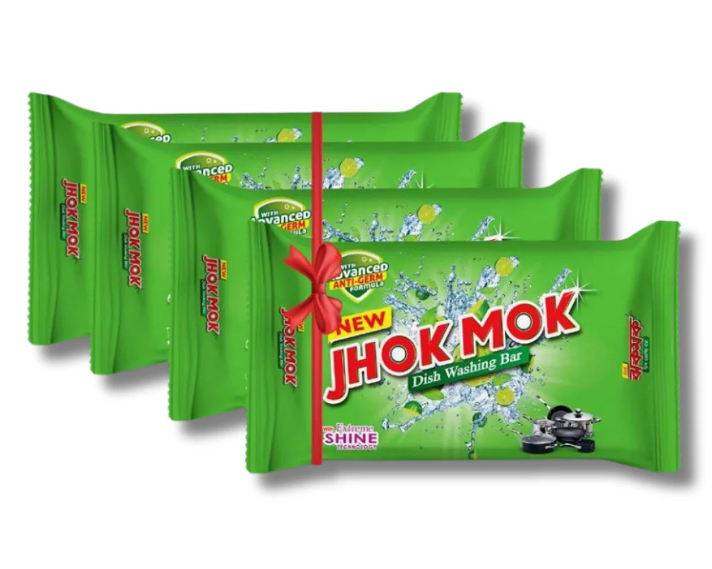 Shop Jhok Mok Dish Wash Bar 300gm (Buy3 Get1 Free) at Shwapno.com ...