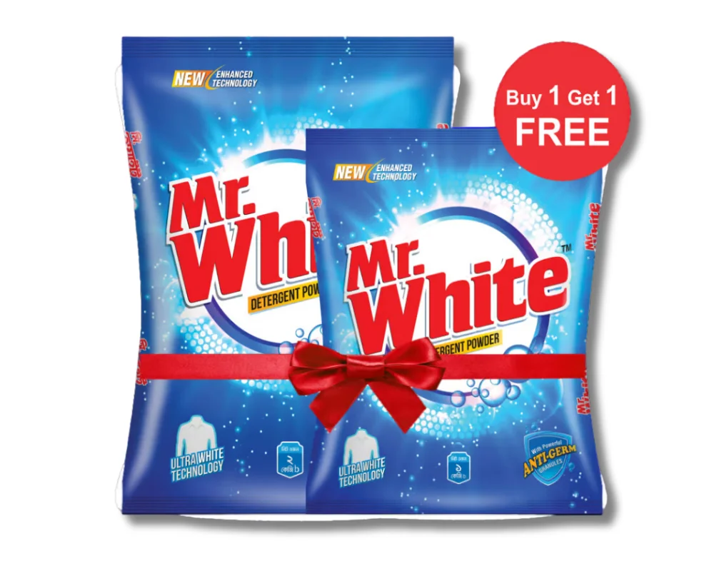 Shop Mr. White Detergent Powder 2kg (Buy2kg Get1kg Free) at Shwapno.com ...