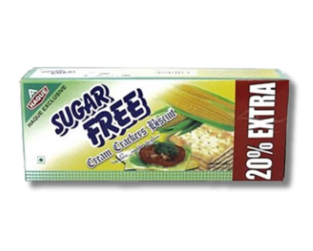 Shop Haque Sugar Free Cream Crackers Biscuits 102(±)10gm at Shwapno.com ...