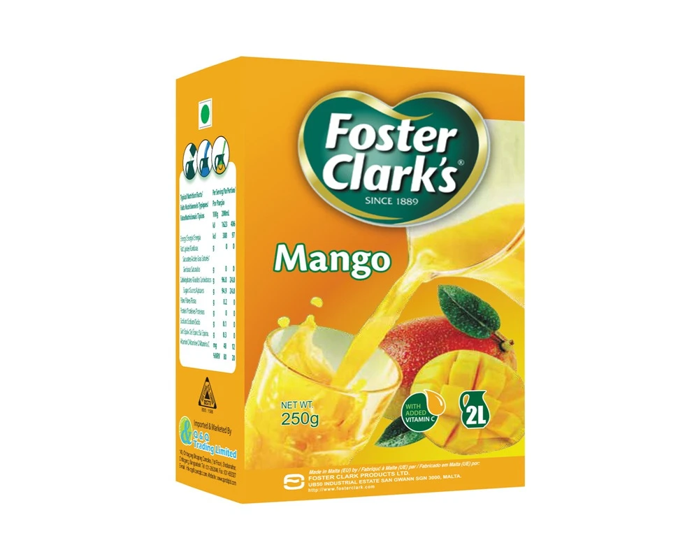 Shop Foster Clark's Instant Drink Mango 250gm at Shwapno.com | ঢাকা ...