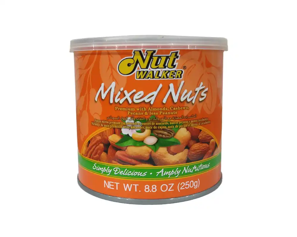Shop Nut Walker Mixed Nuts 200(±)50gm (Tin) at Shwapno.com | Shwapno Online Grocery Shopping in ...