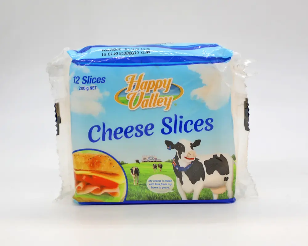 Shop Happy Valley Cheese Slices 200(±)50gm at Shwapno.com | Shwapno ...