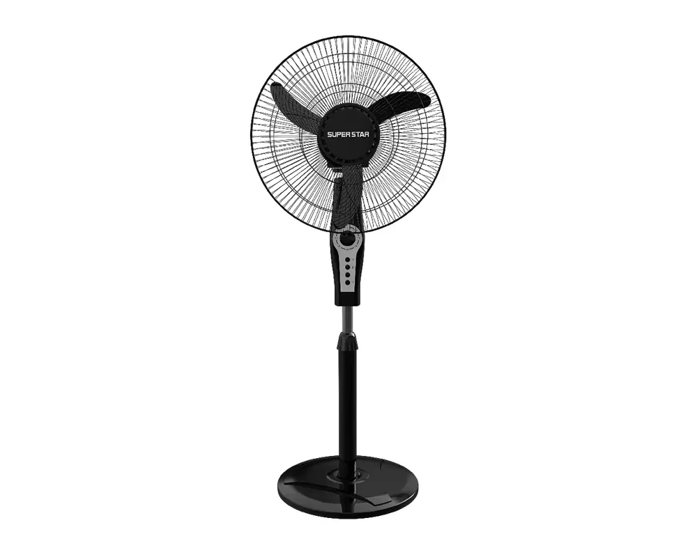 Shop Super Star Pedestal Fan 18 Inch Black at Shwapno.com | Shwapno ...