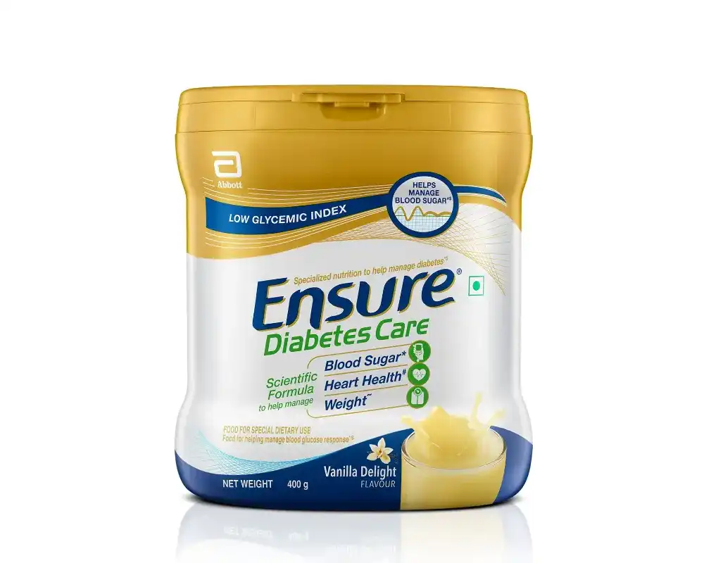 Shop Ensure Diabetes Care Vanilla 400gm (Jar) at Shwapno.com | Shwapno ...