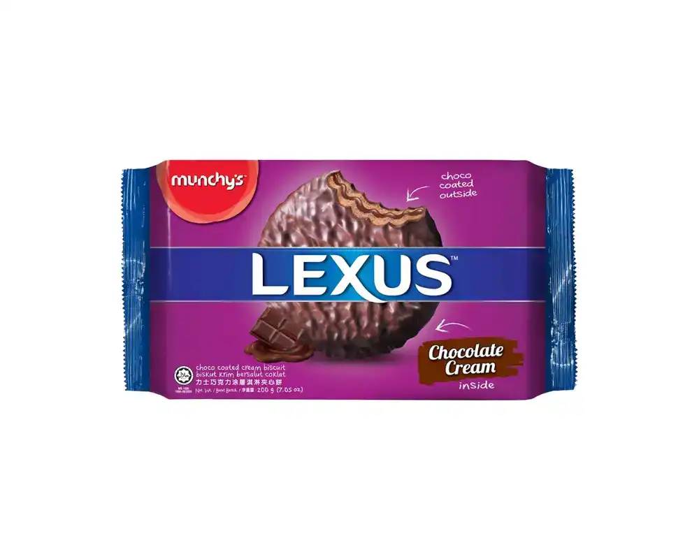 Shop Munchy's Lexus Chocolate Cream Biscuit 200gm at Shwapno.com ...