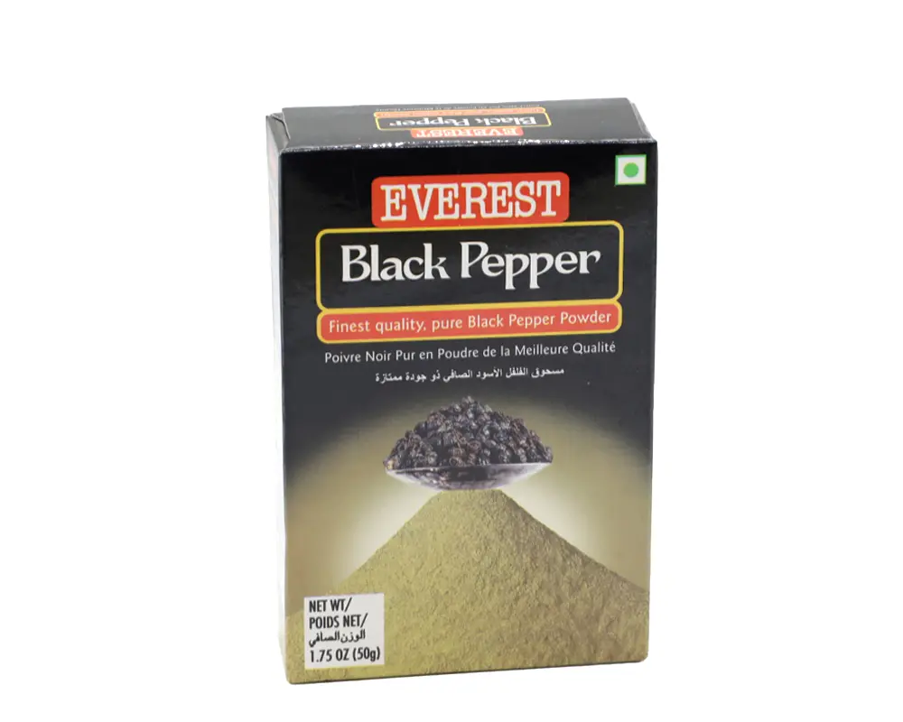 Shop Everest Black Pepper Powder 50gm Indiaia at Shwapno.com | ঢাকা ...