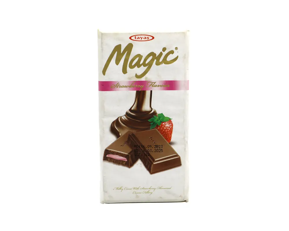 Shop Tayas Magic Strawberry Chocolate 80gm Turkey at Shwapno.com ...