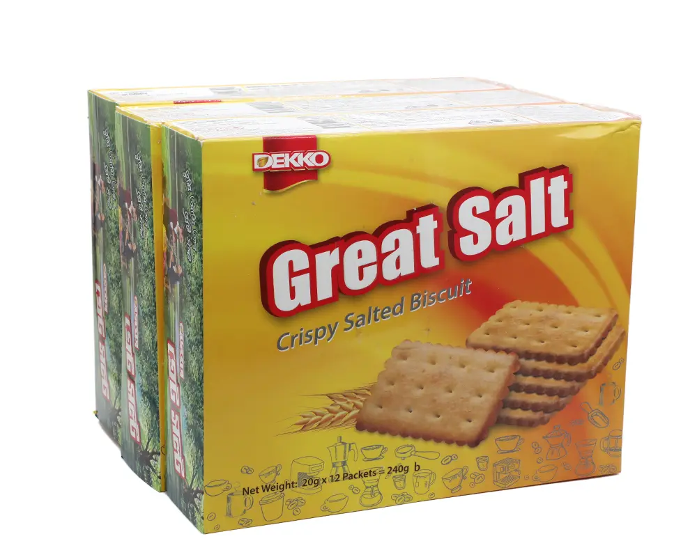 Shop Dekko Great Salt Biscuit 240gm (Buy2 Get1 Free) at Shwapno.com ...