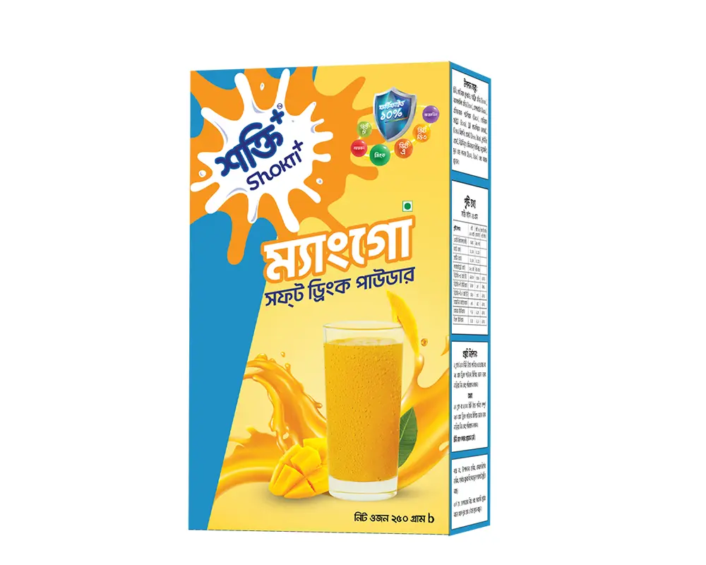 Shop Shokti+ Mango Soft Drink Powder 250gm at Shwapno.com | Shwapno ...