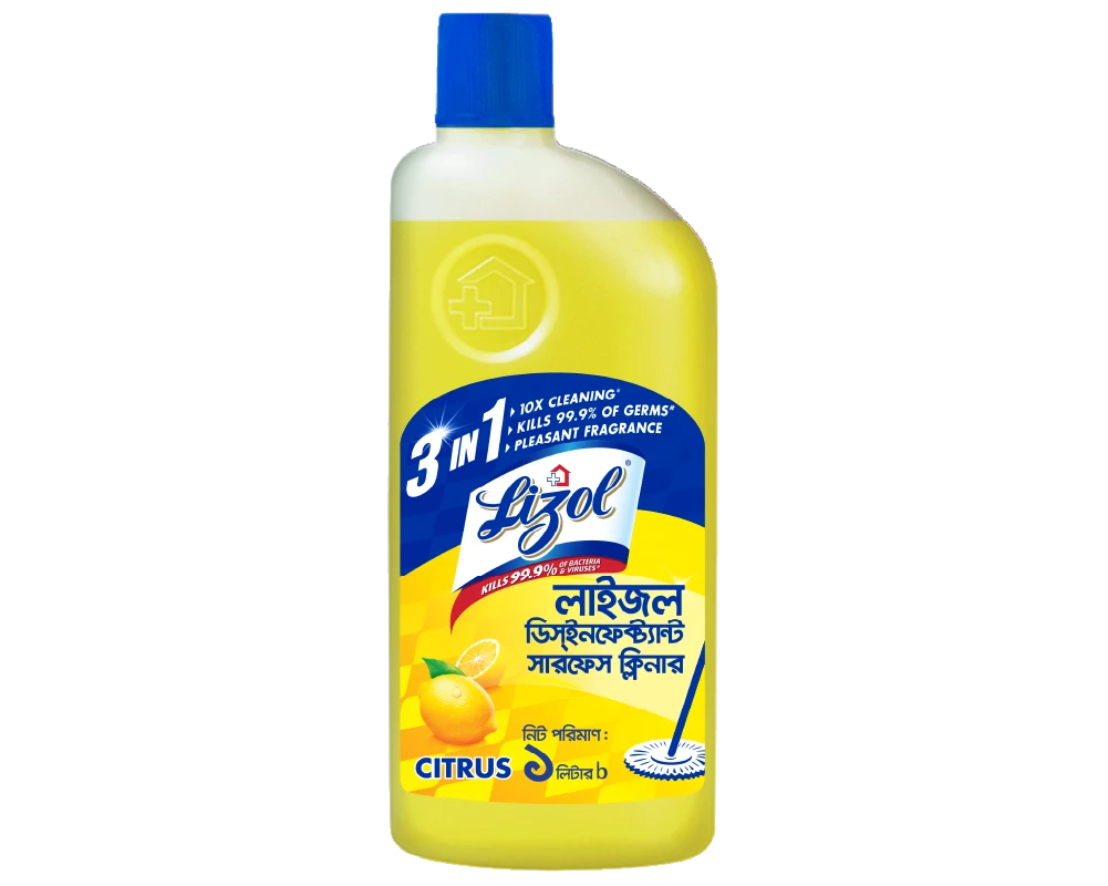 Shop Lizol Surface Cleaner Citrus 1Ltr.(±)25ml at Shwapno.com | Shwapno ...