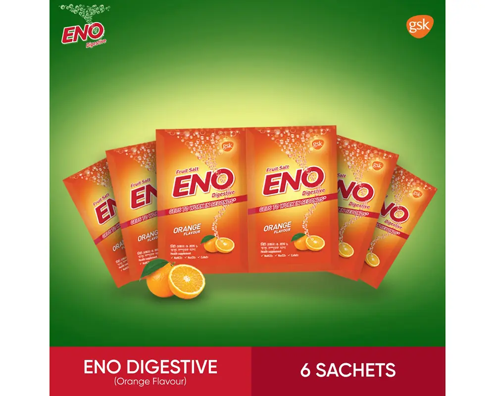 Shop Eno Orange Flavor Fruit Salt 5gm (6Pcs Pack) at Shwapno.com | ঢাকা ...