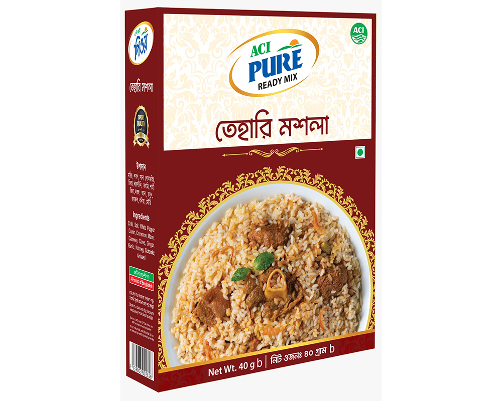 Shop ACI Pure Tehari Masala 40gm at Shwapno.com | Shwapno Online Grocery Shopping in Dhaka ...