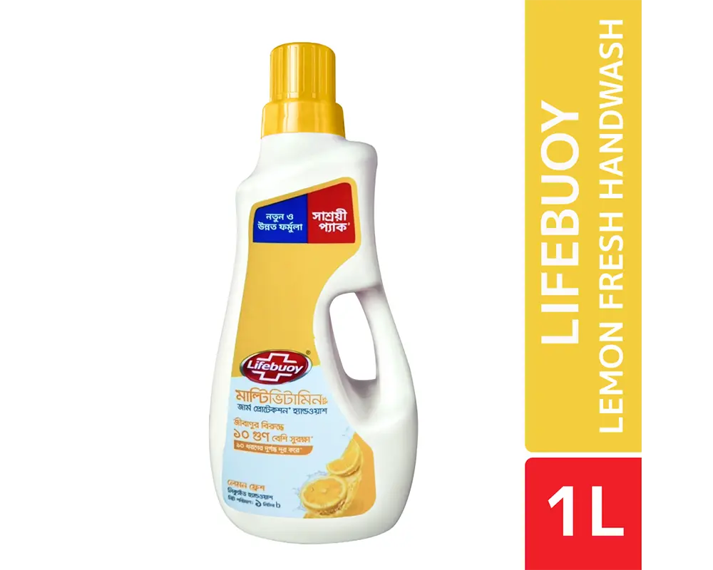 Shop Lifebuoy Lemon Fresh Hand Wash 1Ltr. at Shwapno.com | Shwapno ...