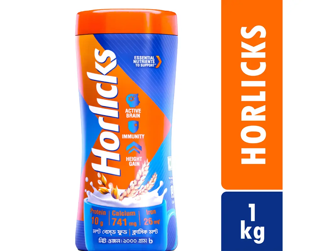 Shop Horlicks Classic Malt 1000gm (Jar) at Shwapno.com | Shwapno Online ...