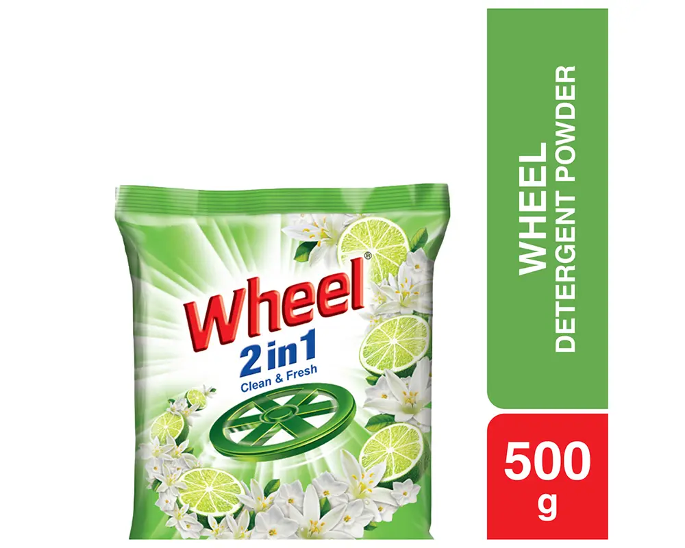 Shop Wheel Clean & Fresh 2in1 Detergent Powder 500gm at Shwapno.com ...