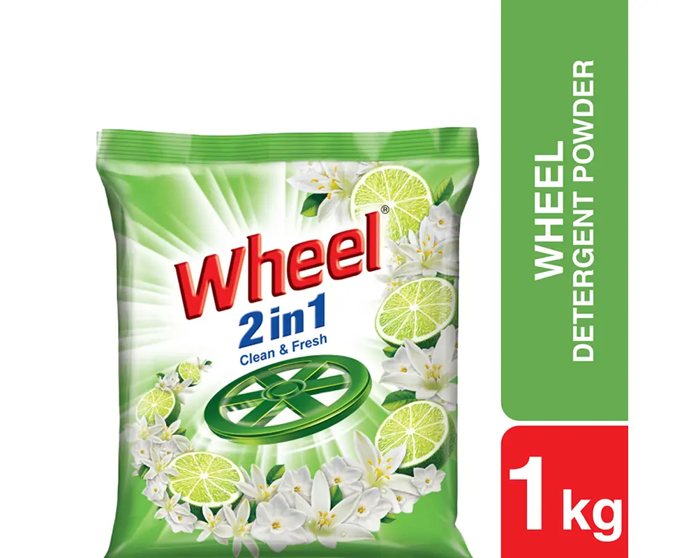 Shop Wheel Clean & Fresh 2in1 Detergent Powder 1kg at Shwapno.com ...