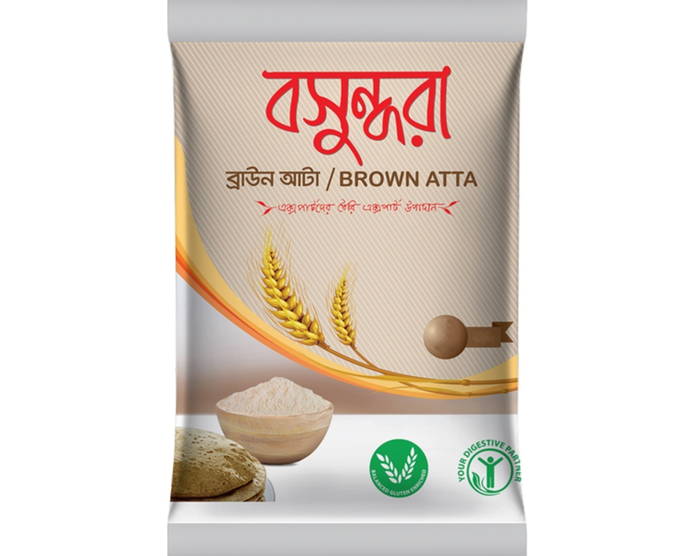 Shop Bashundhara Brown Atta 1kg at Shwapno.com | ঢাকা, চট্টগ্রাম ...