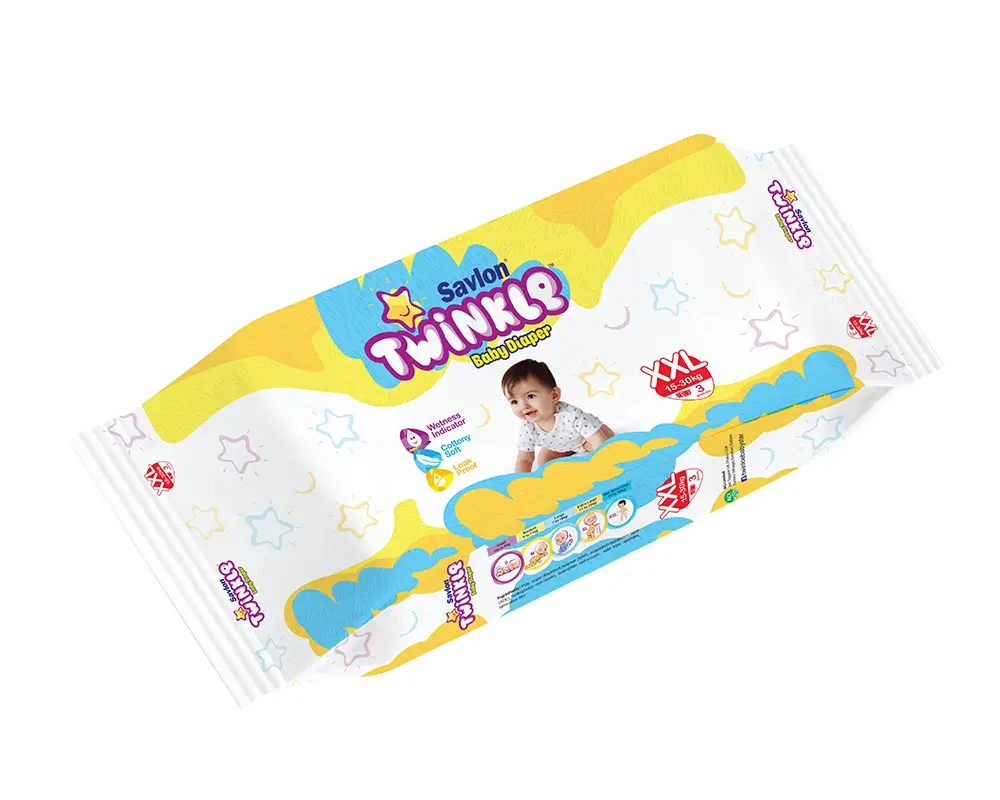 Shop Savlon Twinkle Baby Diaper XXL 3Pcs at Shwapno.com | Shwapno ...