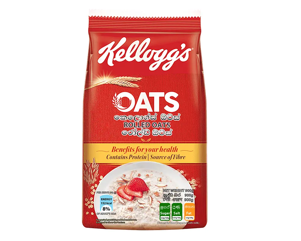 Shop Kellogg's Oats Rolled Oats 900gm India at Shwapno.com | Shwapno ...
