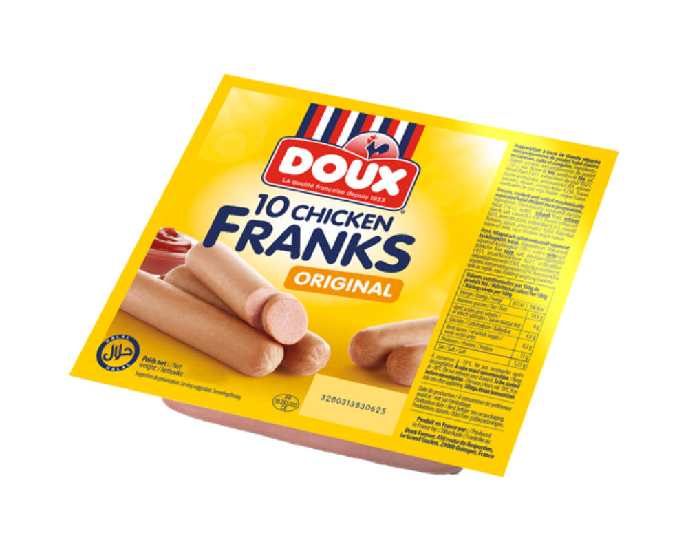 Shop Doux Chicken Franks Original 340gm at Shwapno.com | ঢাকা ...