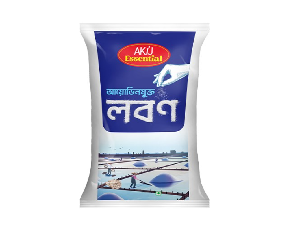 Shop Akij Essential Lodized Salt 1kg at Shwapno.com | Shwapno Online ...