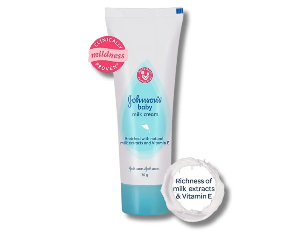 Shop Johnson's Baby Milk Cream 30gm India at Shwapno.com | ঢাকা, চট্টগ্রাম, কুমিল্লা ও সিলেটে ...