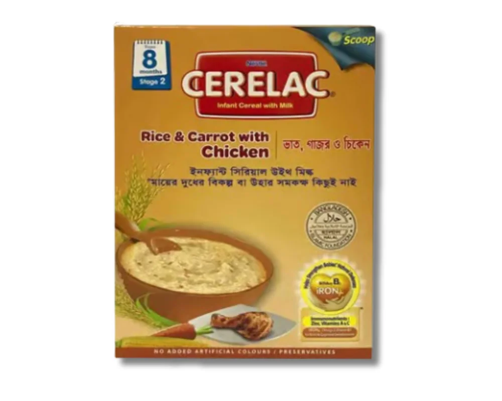 Shop Nestle Cerelac Rice & Carrot With Chicken 350gm at Shwapno.com ...