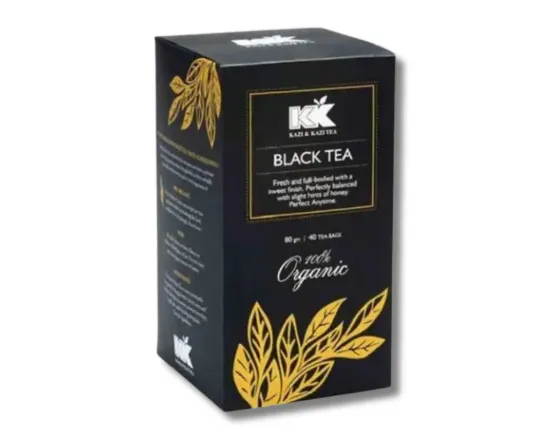Shop Kazi & Kazi Black Tea 80gm (40 Tea Bags) at Shwapno.com | Shwapno ...