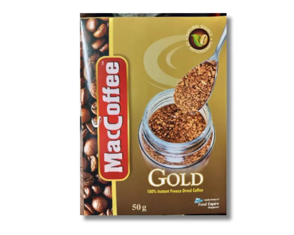 Shop MacCoffee Gold Freeze Dried Coffee 50gm at Shwapno.com | ঢাকা ...