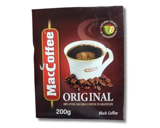 Shop MacCoffee Original Black Coffee PP 200gm at Shwapno.com | Shwapno ...