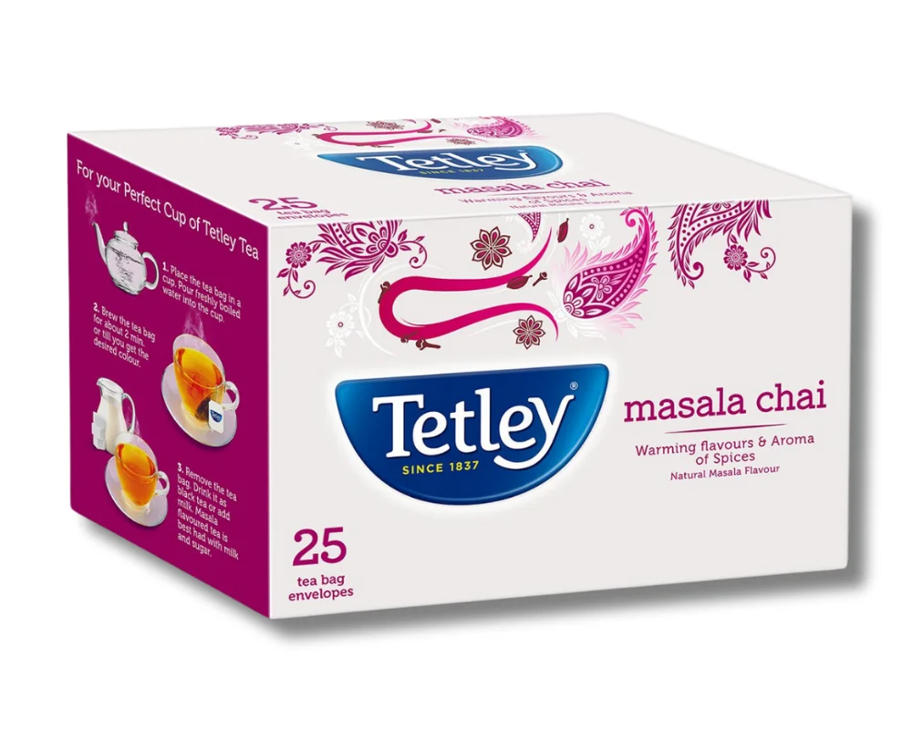 Shop Tetley Flavour Masala Tea (25 Tea Bags) at Shwapno.com | ঢাকা ...