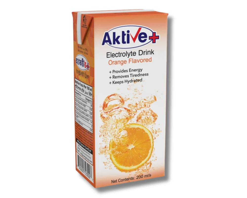 Shop Aktive + Electrolyte Orange Drink 200ml at Shwapno.com | Shwapno ...