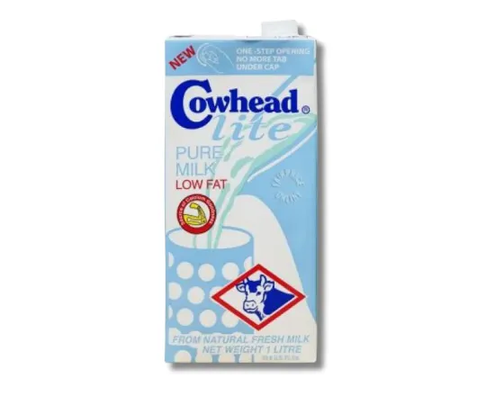 Shop Cowhead Pure Milk Low Fat 1Ltr. at Shwapno.com | Shwapno Online ...