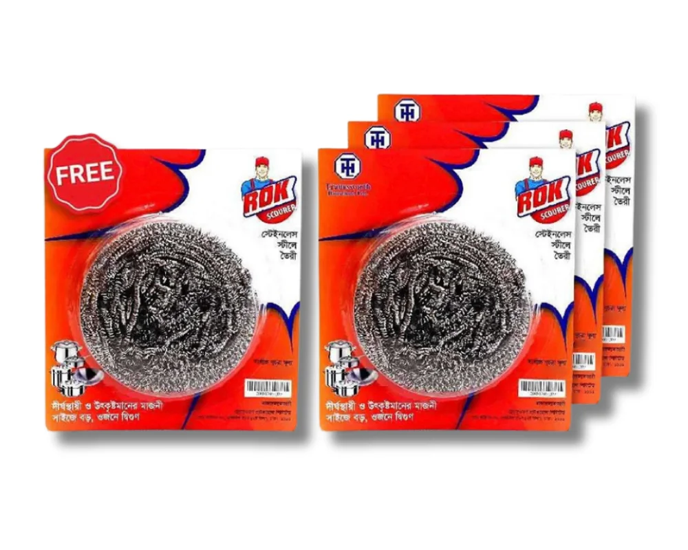 Shop Rok Scourer (Buy3 Get1 Free) at Shwapno.com | ঢাকা, চট্টগ্রাম ...