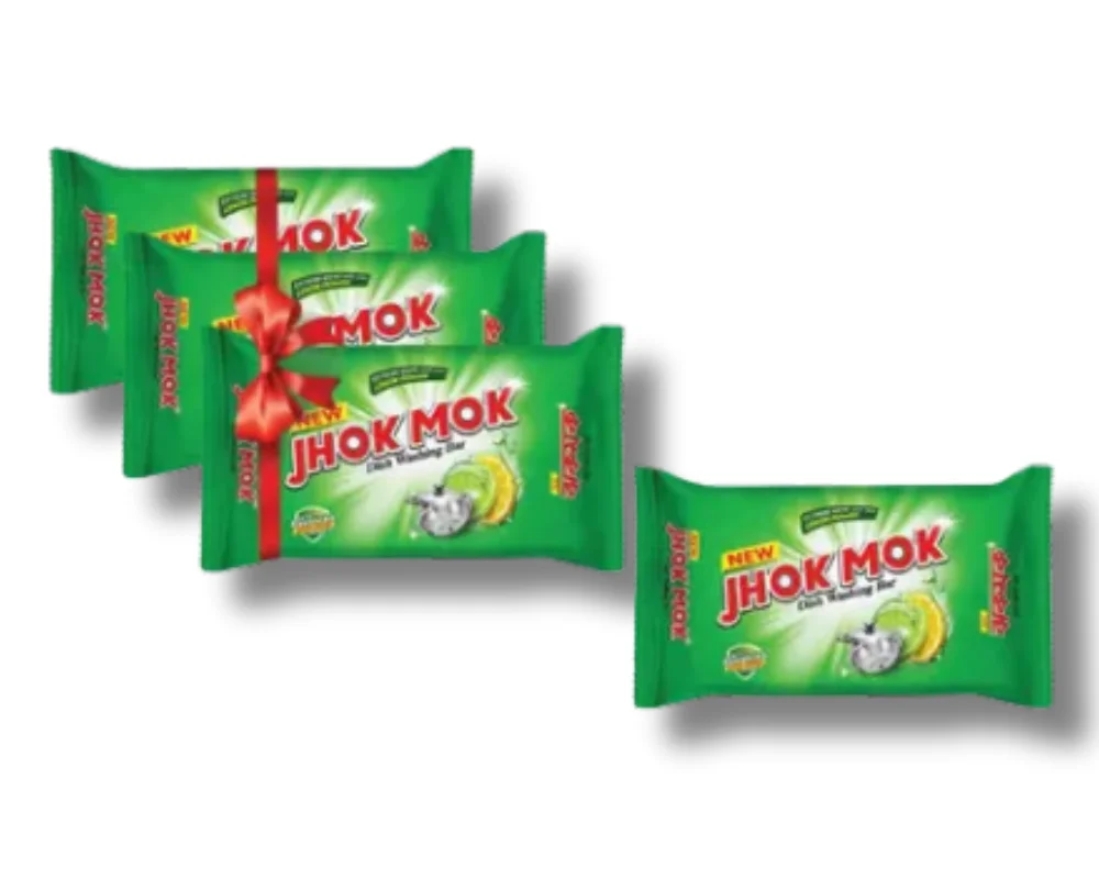 Shop Jhok Mok Dish Wash Bar 100gm (Buy3 Get1 Free) at Shwapno.com ...