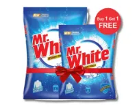 Shop Mr. White Detergent Powder 2kg (Buy2kg Get1kg Free) at Shwapno.com ...