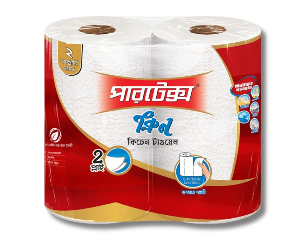 Shop Partex Cleen Kitchen Towel 2Ply 2Rolls at Shwapno.com | Shwapno ...