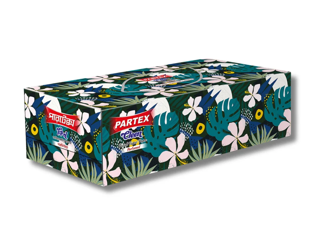Shop Partex Cleen Facial Tissue Paper 120X2Ply at Shwapno.com | ঢাকা ...
