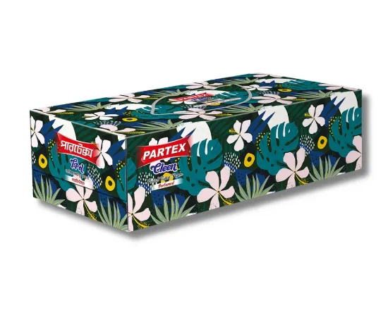 Shop Partex Cleen Facial Tissue Paper 120X2Ply at Shwapno.com | ঢাকা ...