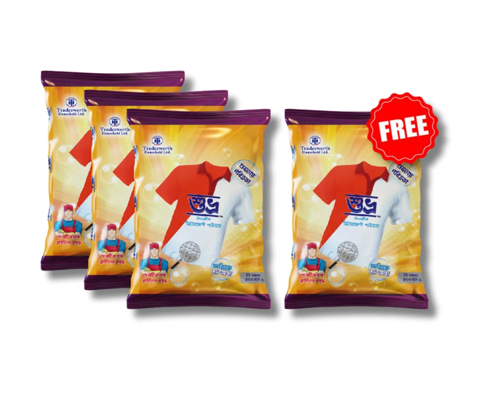 Shop Shuvro Detergent Powder 500gm (Buy3 Get1 Free) at Shwapno.com ...
