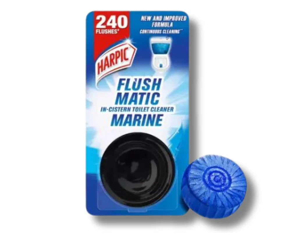 Buy Harpic Flush Matic Marine In Cistern Toilet Cleaner 50gm Online at ...