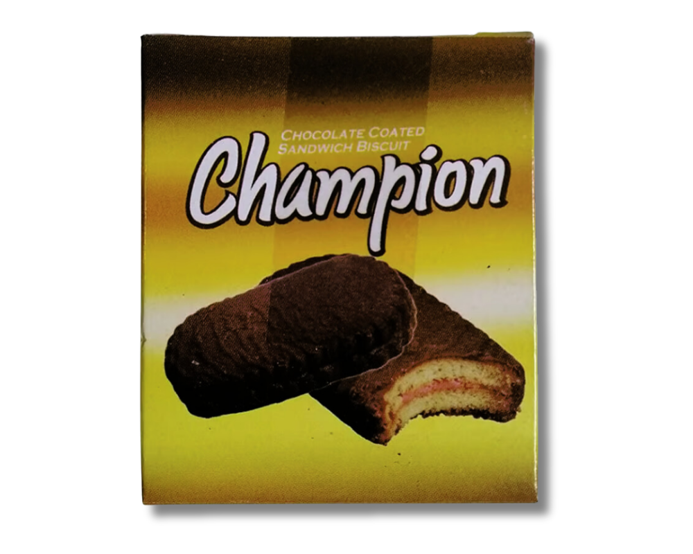 Shop Bisk Club Champion Chocolate Coated sandwich Biscuit 40(±)5gm at ...