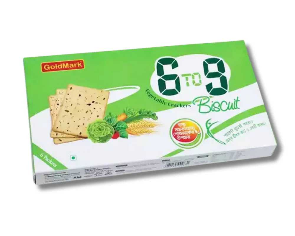 Shop GoldMark 6to9 Vegetable Crackers Biscuit 150(±)12gm at Shwapno.com ...