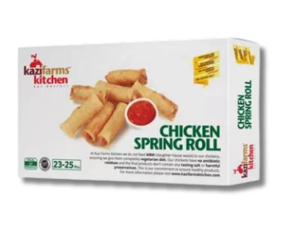 Shop KaziFarms Kitchen Chicken Spring Roll 250gm at Shwapno.com | ঢাকা ...