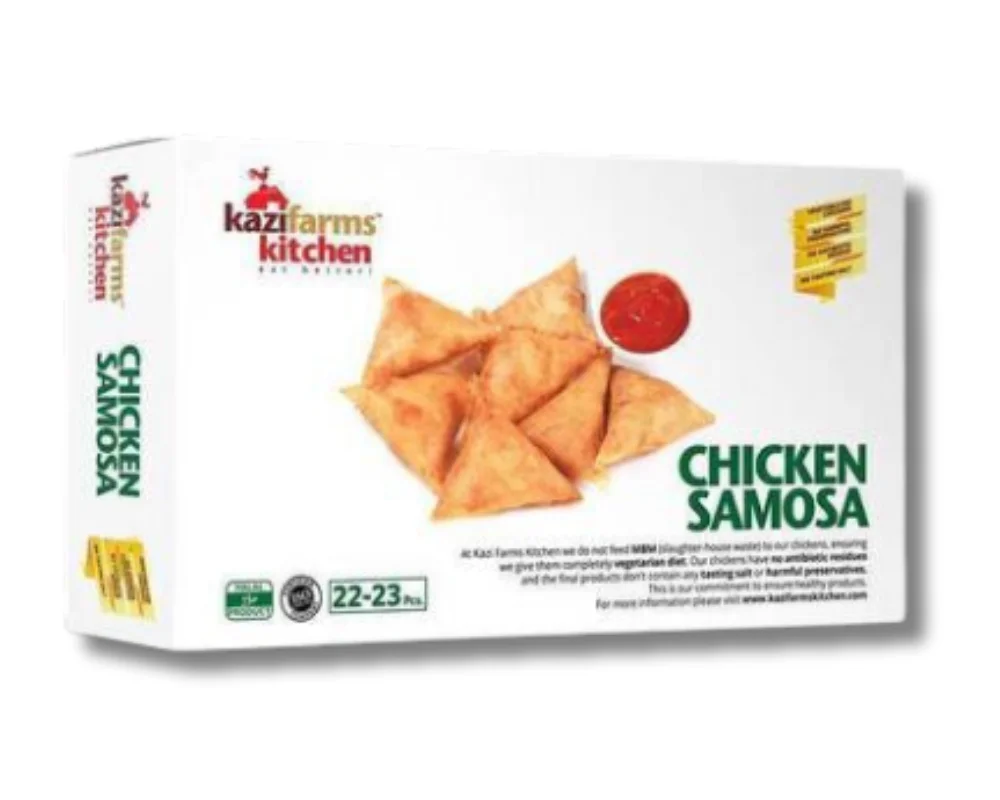 Shop KaziFarms Kitchen Chicken Samosa 250gm at Shwapno.com | ঢাকা ...